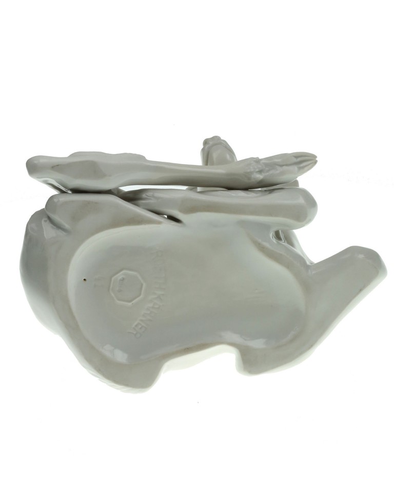 Lying Fawn (Allach Model No. 41) by Prof. Theodor Kärner, Rehkitz ...