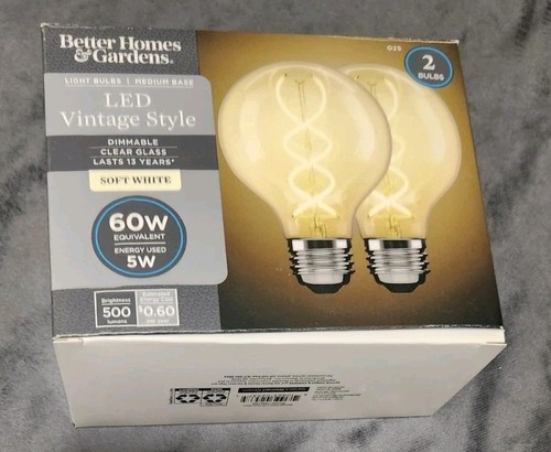 Better Homes&Garden LED vintage Stlye Light Bulbs 60 Watt | eBay