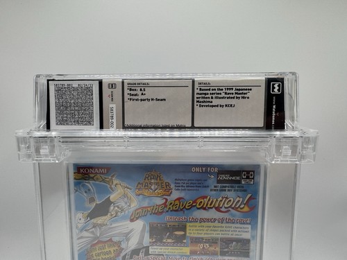 Rave Master: Special Attack Force Game Boy Advance GBA WATA 8.5 A+ Pop ...