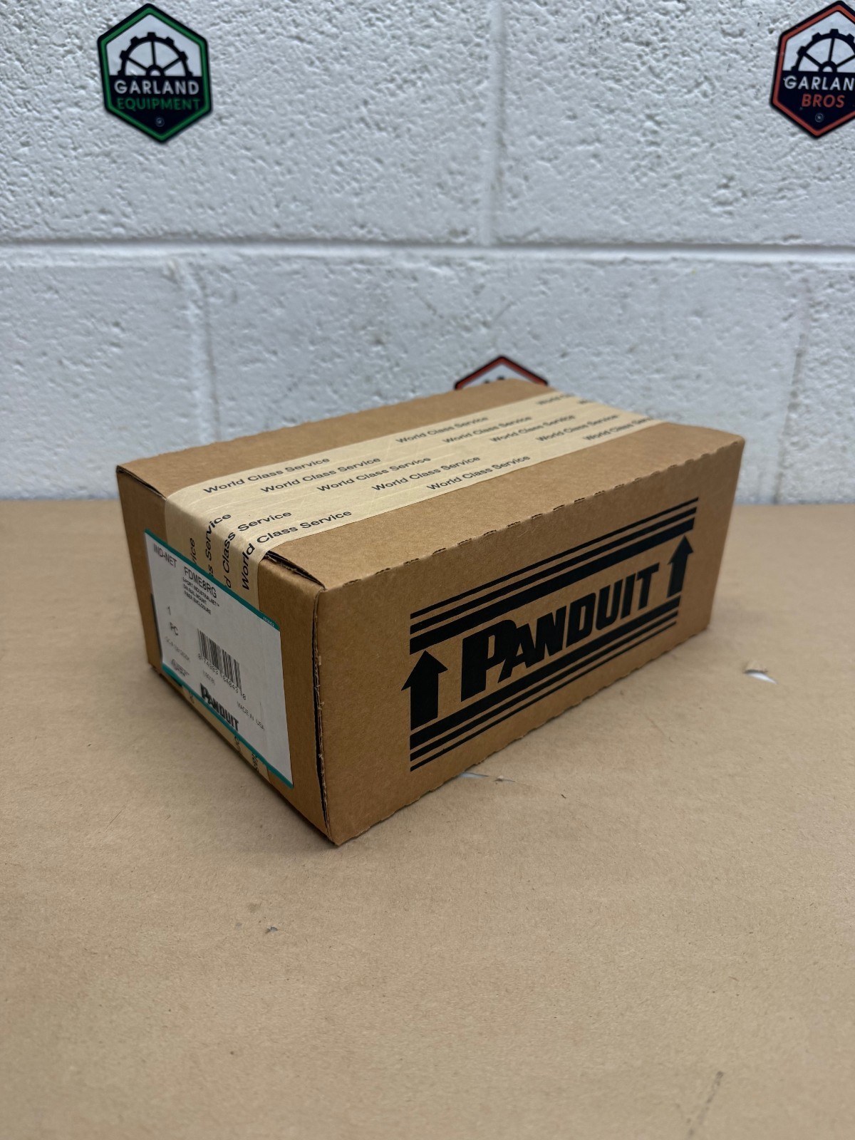 Panduit FDME8RG 8 Port Industrialnet DIN Rail MountFiber Enclosure ...