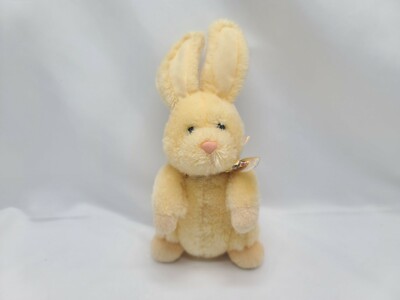 Vintage Gund Yellow Bunny Rabbit Nibbles 1088 Stuffed Animal Plush Toy ...