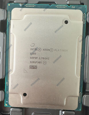 Intel Xeon Platinum 8280 QS 2.6G 28Cores 56T 205W LGA3647 Server CPU ...