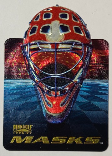 1996-97 Die-Cut Pinnacle Masks Jocelyn Thibault #5 Hockey Goalie Insert ...
