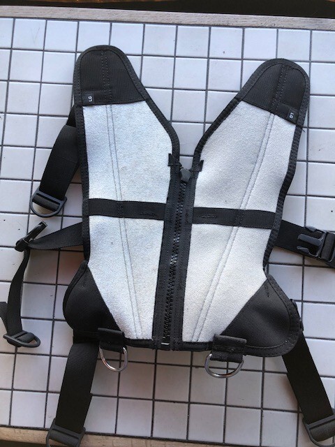 Front Panel for Zena BCD by Zeagle - Size Large - Color Black | eBay