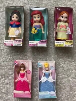 Lot Of 5 Zuru Disney Mini Figures Princess Animators Cinderella ...