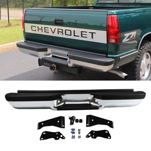 Rear Bumper Assembly For 88-2000 Chevrolet C1500 C2500 K1500 K2500 ...