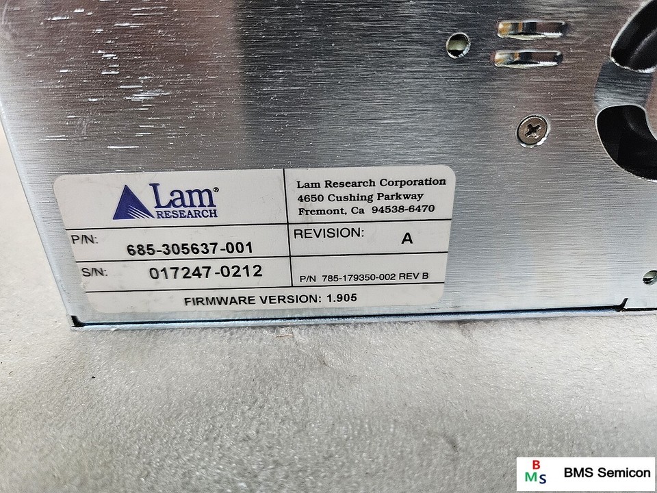 Lam RESEARCH 685-305637-001 EIOC 0 VXL Controller Rev : A (P/N : 785 ...