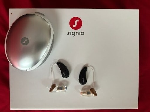 Signia Pure Charge&Go 3AX RIC Rechargeable Hearing Aid + Charger (in ...