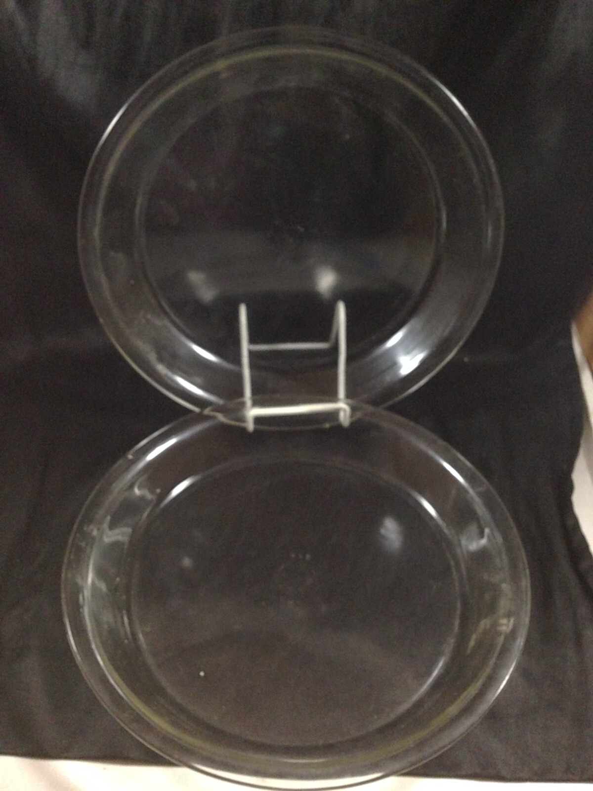 Pair of Vintage PYREX 210 Clear Glass 10” Pie Baking Dishes | eBay