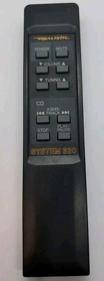 Original REALISTIC System 320 Remote Control | eBay