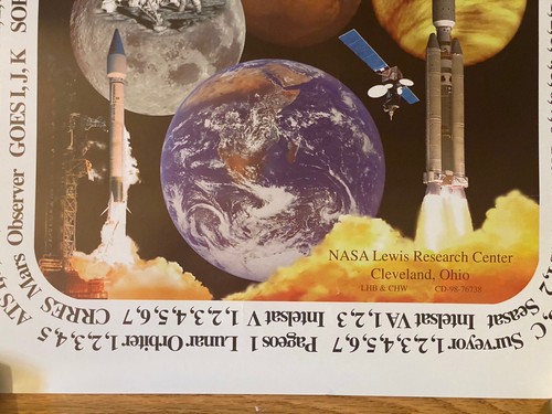 2001 Lockheed Martin “Planet Exploration” POSTER Surveyor Pathfinder ...