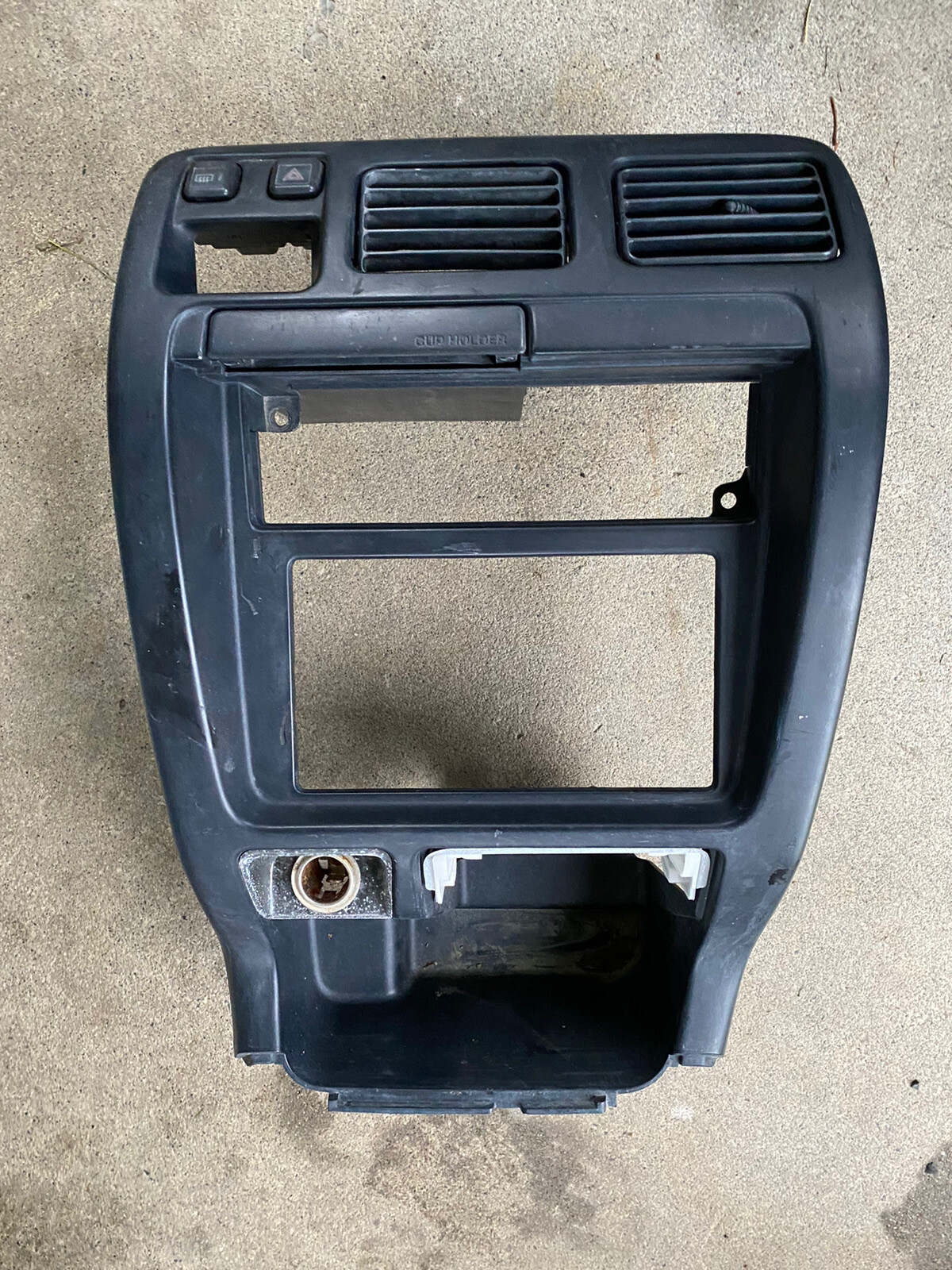 1996-1998 TOYOTA 4RUNNER Dash Bezel Vents Hazard Switch Cup Holder OEM ...