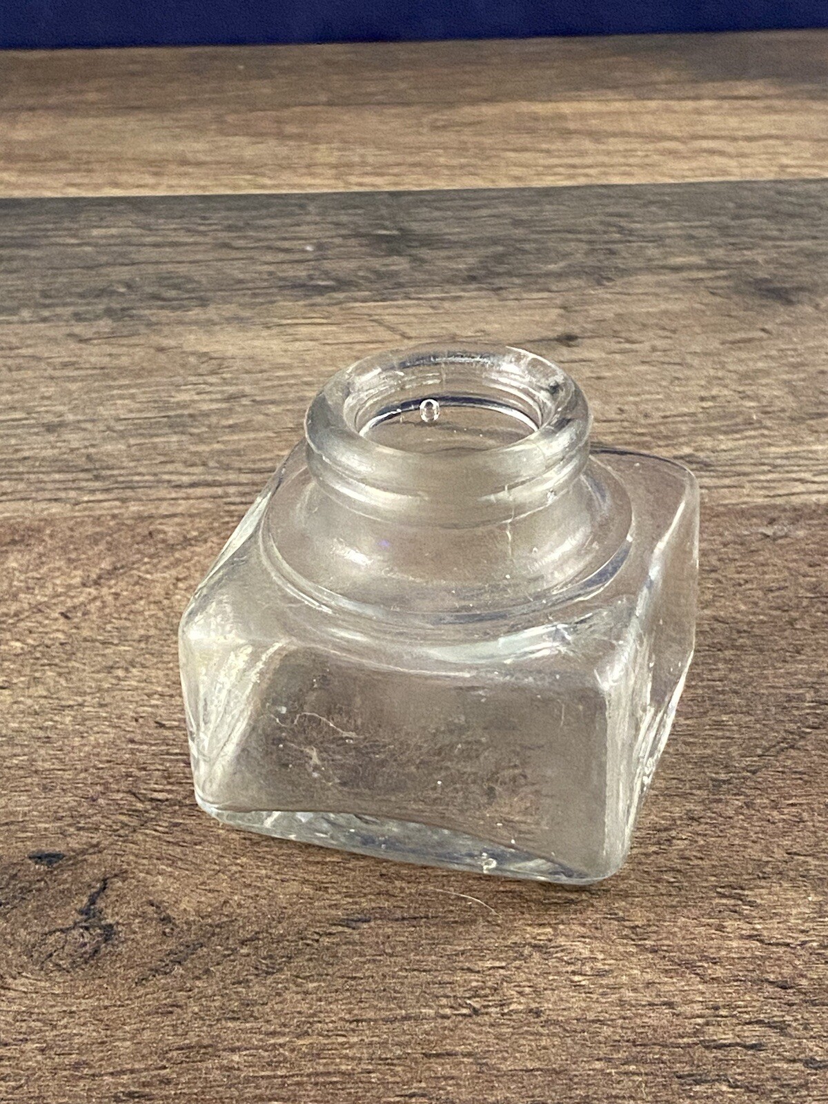 Vintage Carters Clear Glass Ink Bottle Writing Fluid Ink Fountain Pen ...