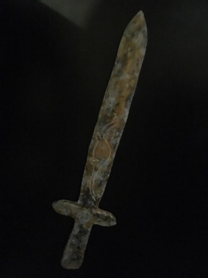 Silverbell Sword, Tuscon Sword, Dinosaur Sword, Dinosaur and Man | eBay