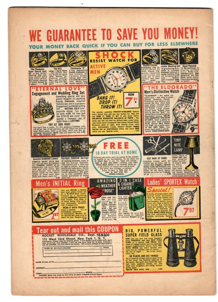 Bobby Benson's B-Bar-B Riders #7 (1951) Magazine Enterprises Very Good ...