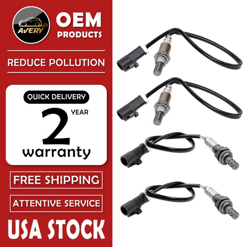 4pcs Oxygen Sensor 1 & 2 for 2004-2010 Ford Explorer V6 4.0L 4.6L/02-03 ...