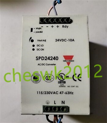 1 PCS Carlo Gavazzi SPD242401 Switching Power Supply Tested | eBay