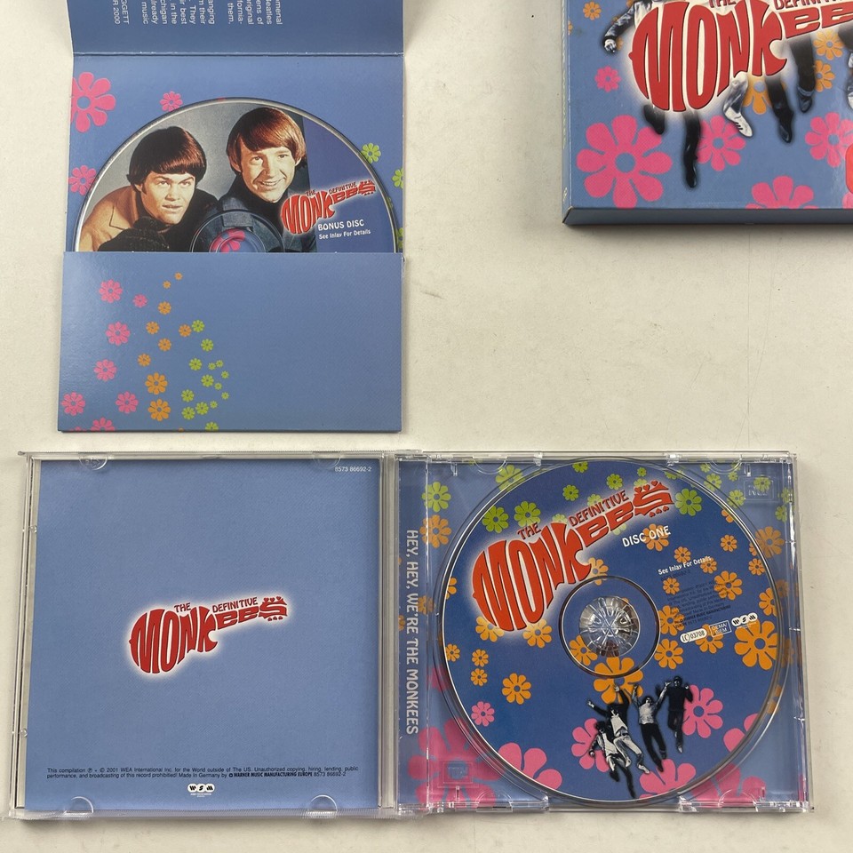 The Monkees - The Definitive Monkees 2-CD 60-Tracks Bonus Disc ...