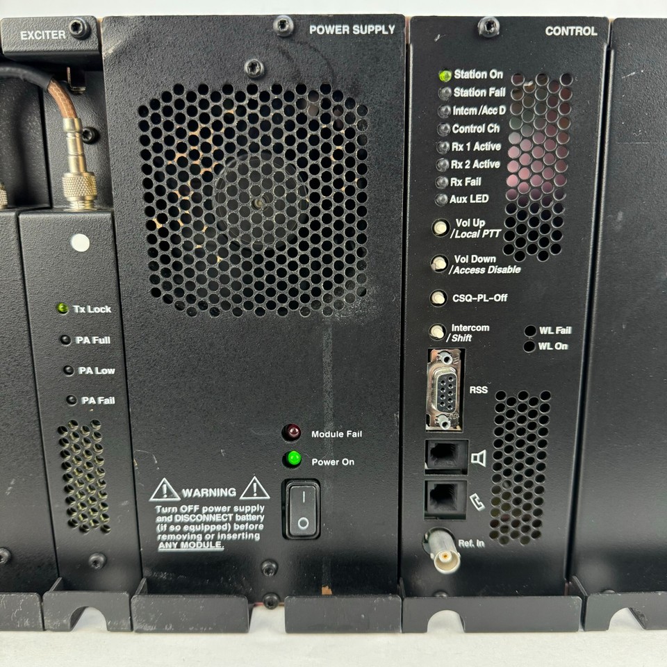 Motorola Quantar Repeater Base Station T5365A 800mhz UHF Trunking ...