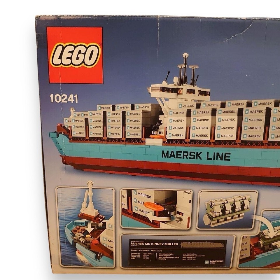 Lego 10241 Creator Maersk Line Triple E Retired Item The Best ...