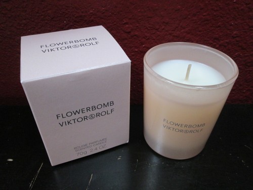 Viktor & Rolf Flowerbomb 70g/2.4oz Scented Candle (New W/box) Boigee ...