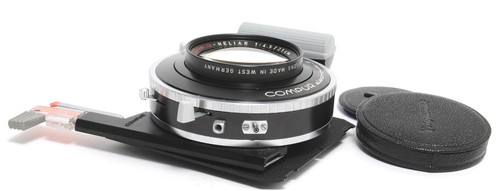Voigtlander Linhof Technika-Heliar 4.5/21cm Compur Electronic 3 Shutter ...