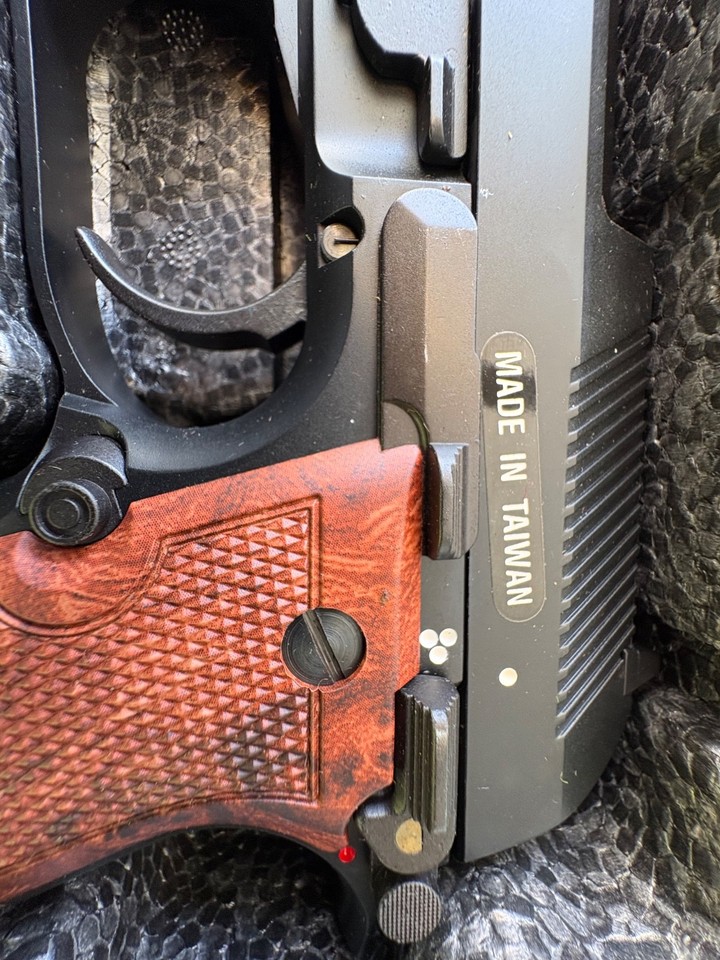 Vintage KWA M93R Gas air soft pistol air pistol | eBay