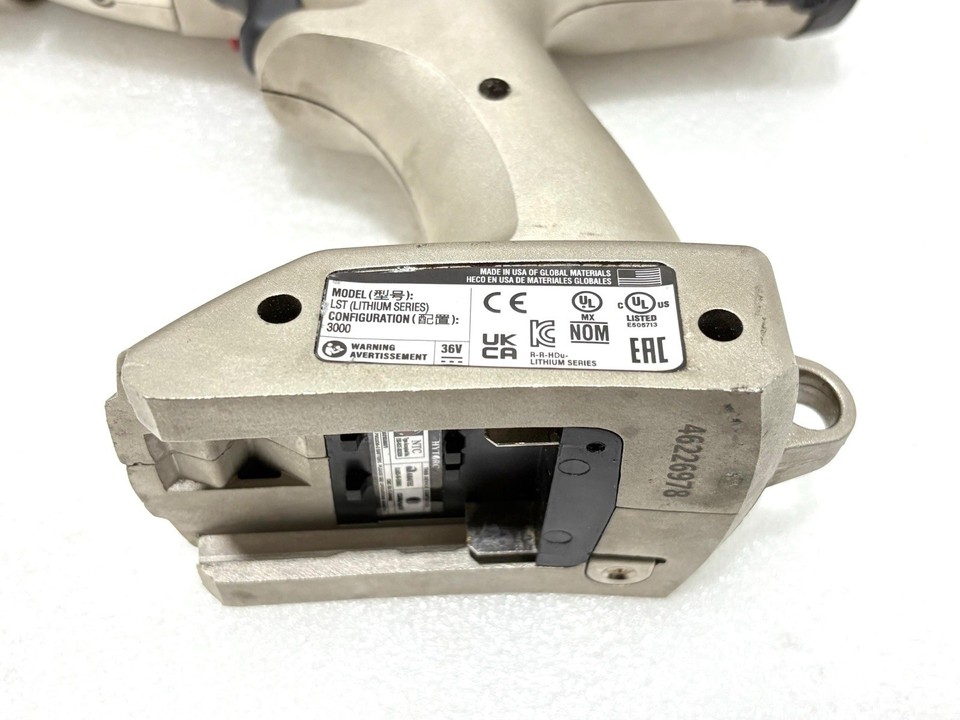 Hytorc LST-3000 Lithium Series II Electric Torque Gun Calibrated w ...