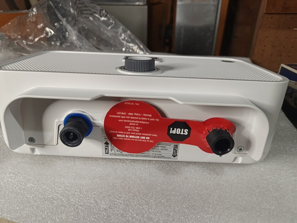 New Atmor AT-800-35 3.5kW 120V 0.5GPM Single Sink Tankless Electric ...