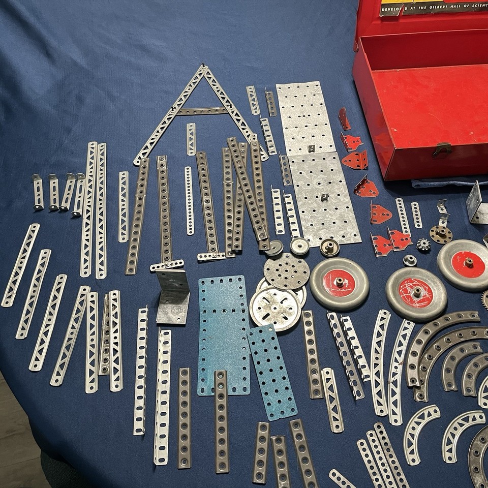 VTG 1948 ERECTOR SET No. 6 1 /2 All Electric by A.C. Gilbert Motor ...