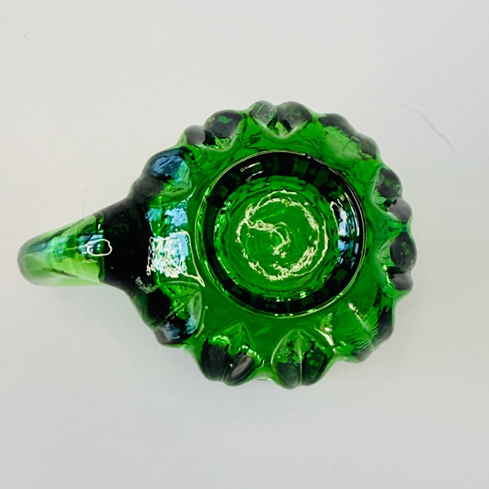 💠 Degenhart Mini Pitcher – Emerald Green – D in Heart – Excellent | eBay