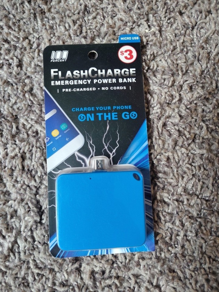 Micro USB Flash Charge Emergency Power Bank 2 Pack | eBay