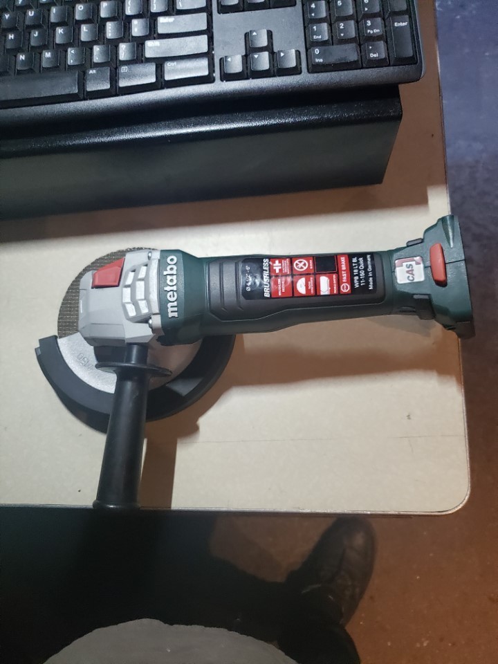 Metabo WPB-18-LT-BL 11-150 QUICK 18V 6" Cordless Angle Grinder New ...