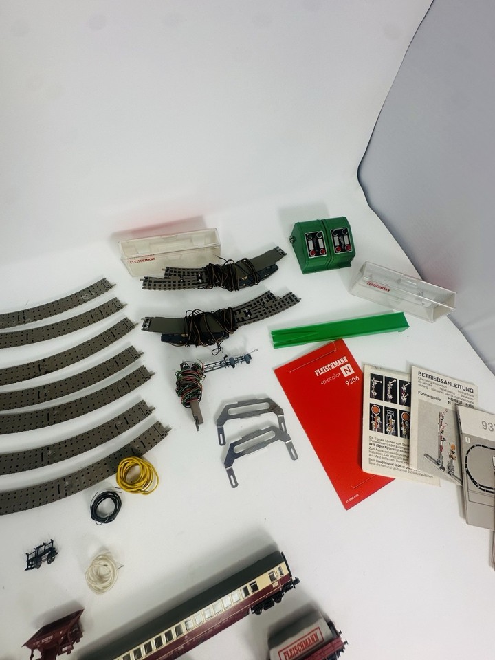 N Scale Fleischmann Trains, Tracks & Other Parts Lot Vintage 1950’s | eBay