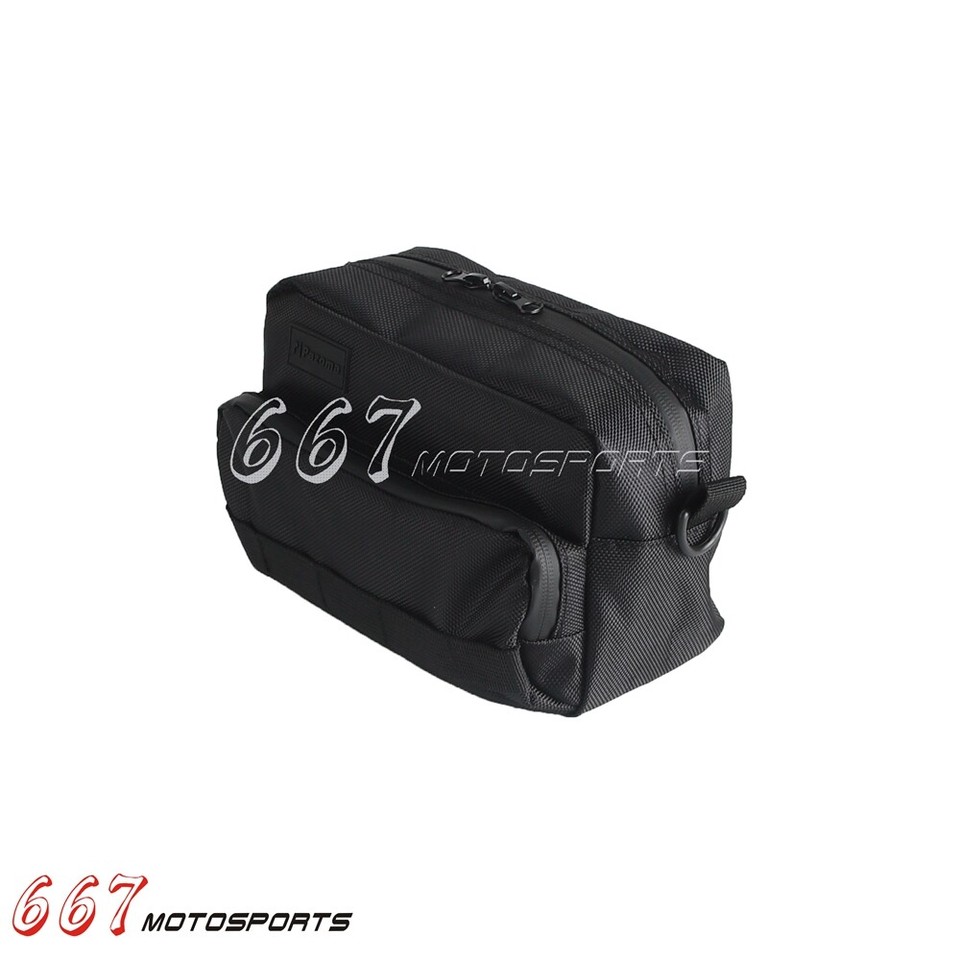 T-Bar Handlebar Bag For Harley Softail Dyna Street Bob Low Rider FXLRS ...