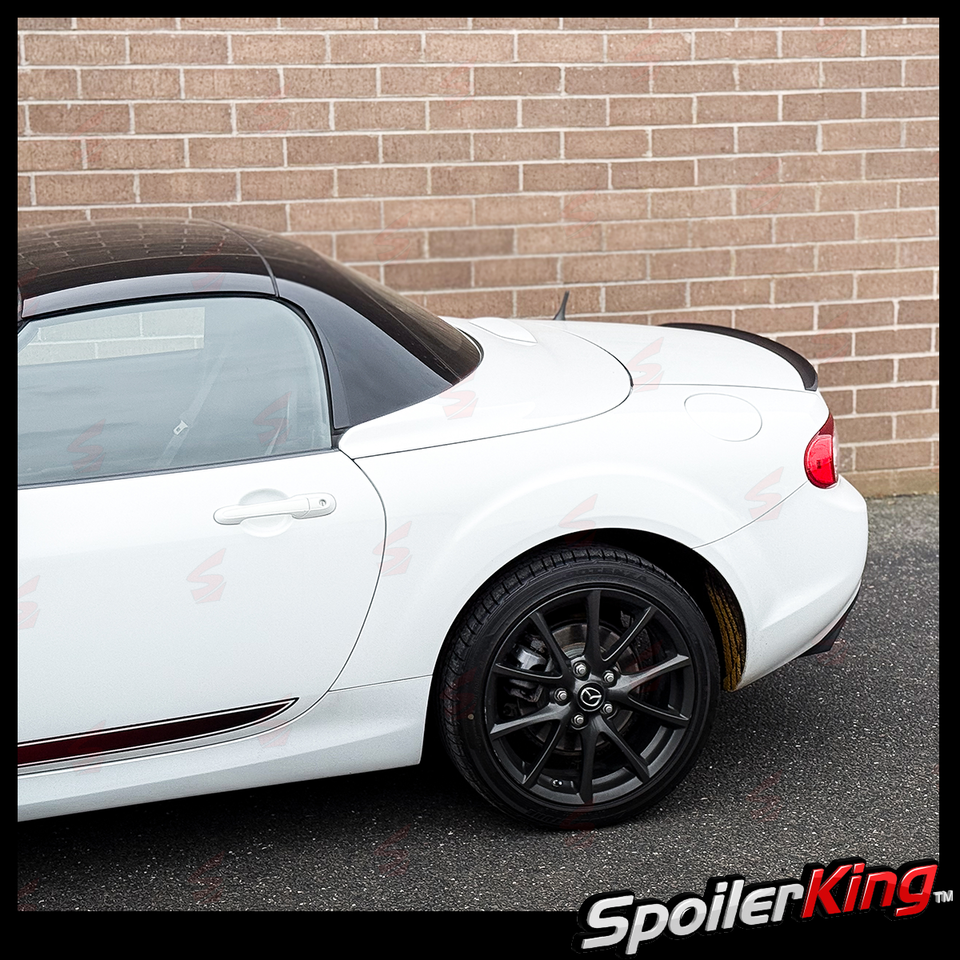 Rear Trunk Lip Spoiler Fits Mazda MX-5 Miata NC PRHT Version 2006-2015 ...