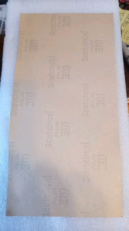 NOS Pontiac Trans Am Firebird 3M Clear Vinyl Gold Printed Decal Sticker ...