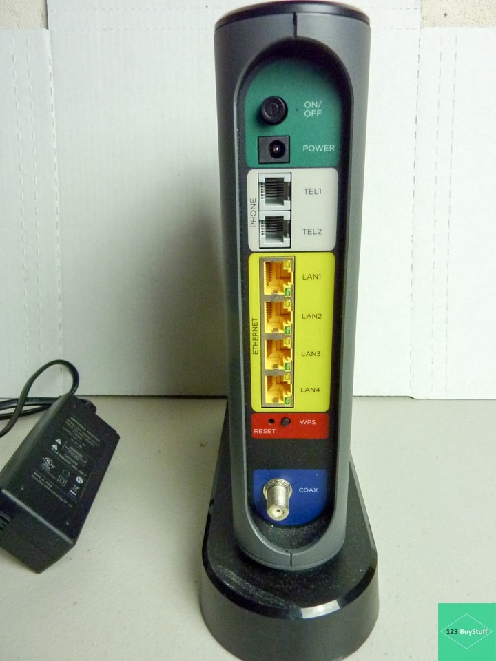 Motorola MT7711 24X8 Cable Modem and AC1900 Dual Band Wi-Fi Gigabit ...