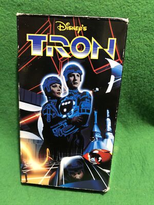 Vintage TRON Original Walt Disney Home Video VHS Tape -1982 Jeff ...