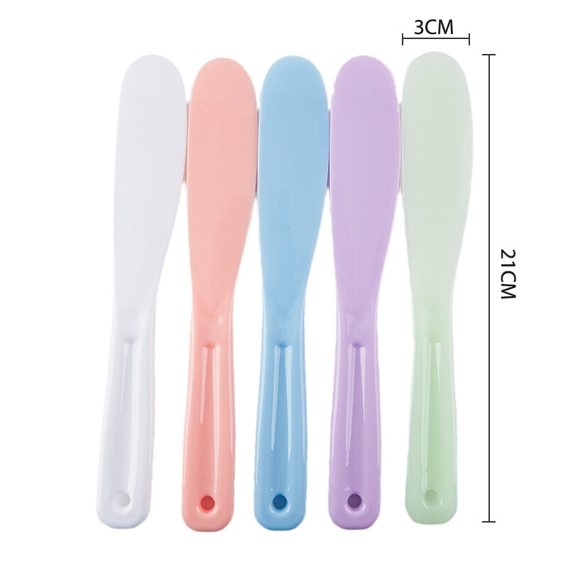 Plastic Spoon Facial Mask Stick Makeup Tools Mini Spatula Scoop Face ...