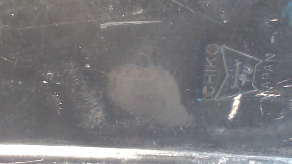 Vtg CHIKO 1950's Friction Large Tin Sedan Car JAPAN "AS IS" No Seat ...