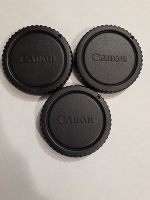 NEW 3PCs Lens Cover Canon Camera Cover Protector USA FAST SHIPPING | eBay