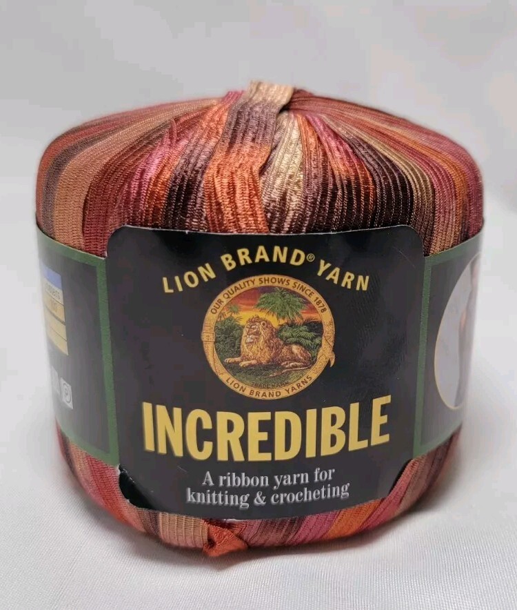 Lion Brand Incredible Ribbon Yarn Lion Brand Incredible Yarn City