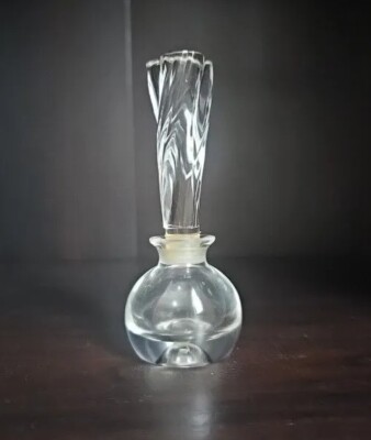 RARE Vintage Charles of the Ritz Senchal Deluxe Perfume Glass Bottle w ...