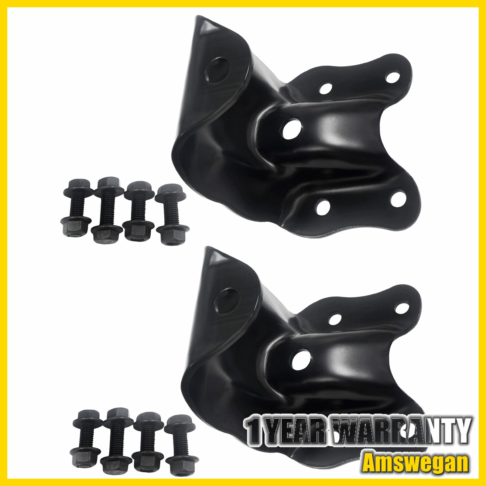 2×Rear Leaf Spring Shackle Bracket Repair Kit for 1986-2008 Ford Ranger ...