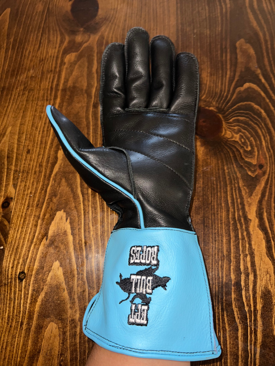 Bull Riding Glove Adult & Youth Outer Seam Left Hand - EPT Bull Ropes ...