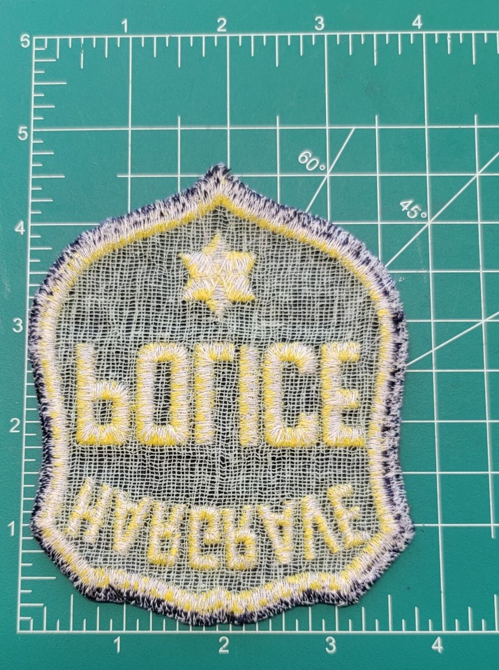 VINTAGE Hargrave Wisconsin Police patch Badge Sheriff | eBay