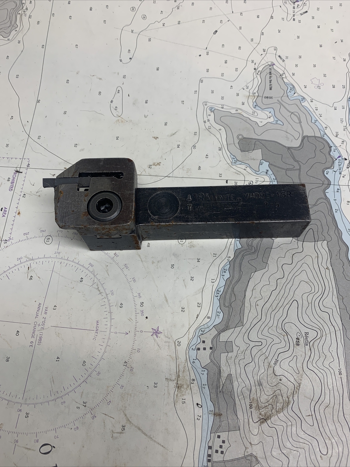 valenite VHDBS-16s parting grooving tool. 1” shank | eBay