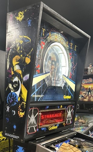 Stargate Pinball Machine Gottlieb 1995 LEDS Orange County Pinballs FREE ...