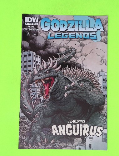 Godzilla Legends #1 2011 IDW Publishing High Grade Comic Book P22-198 ...